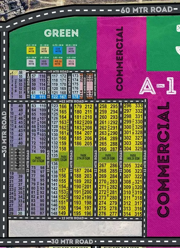 Rohini Sector 32 High Resolution Layout plan maps